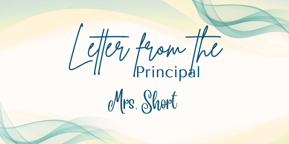 Letter from the Principal | Pioneer Park Elementary